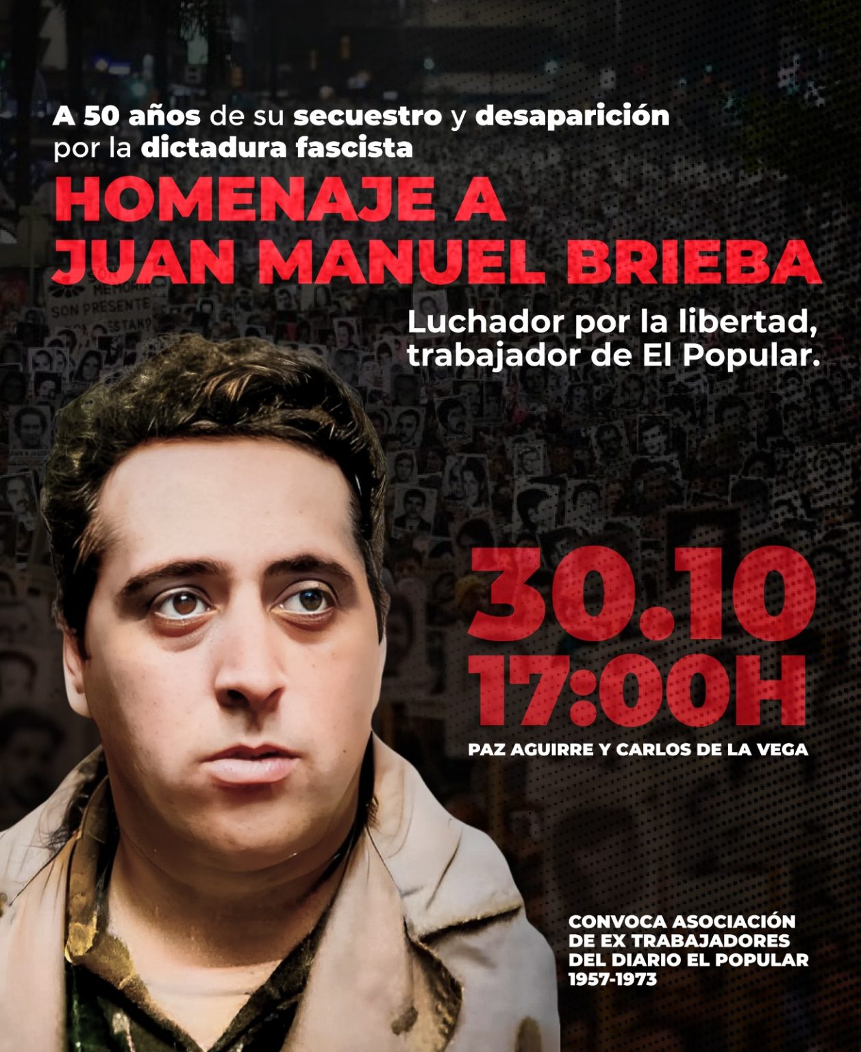 50 años del secuestro y la desaparición de Brieba – El Popular